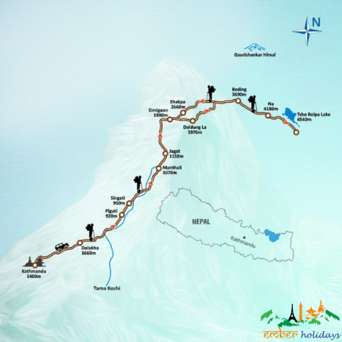 Tsho Rolpa Lake Trek: Discover Breathtaking Rolwaling Valley Epic 10-Day